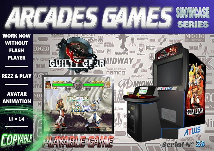 Second Life Marketplace - [28] = Guilty Gear = Showcase Arcades Games